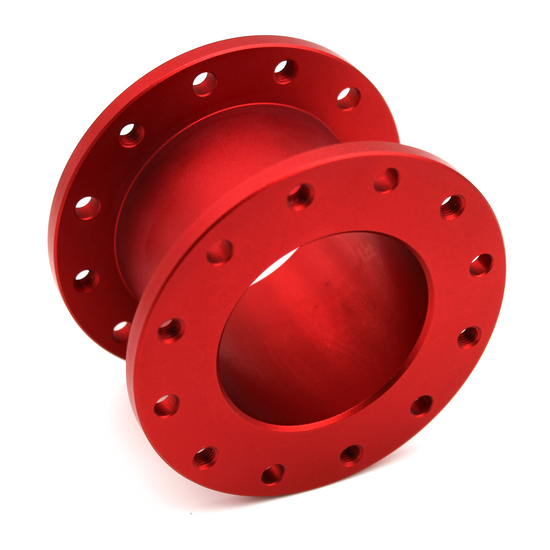 50mm High Quality Spacer Red – Sim Racing Machines